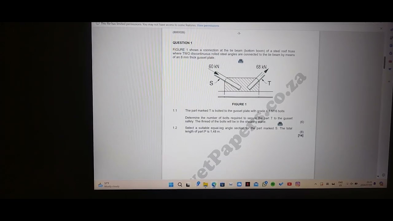 BSC N6 STEEL ROOF TRUSS PART 1 - YouTube