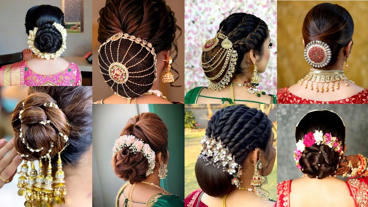 Party Bun Hairstyle Designs For Every Outfit | Trending Hair Bun for ...