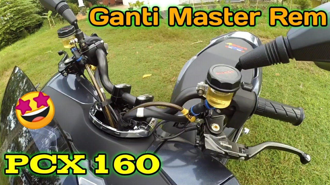GANTI MASTER REM PCX 160 - YouTube