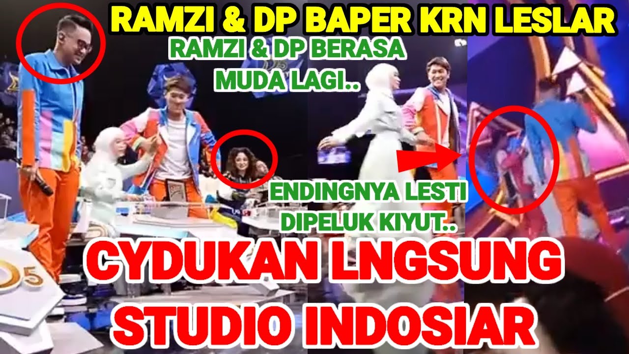 Cydukan ️Leslar LNGSUNG dari STUDIO Indosiar, Ramzi & DP BAPER ️ - YouTube