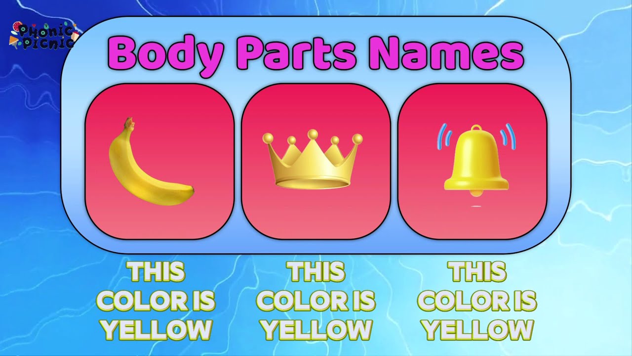 10 Colors Name - Color Song - Phonics Song for Toddlers - Colors Name ...