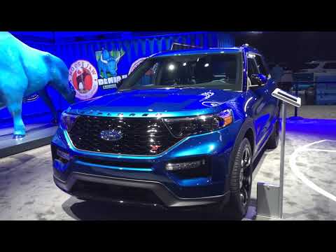 2020 Ford Explorer at Detroit auto show
