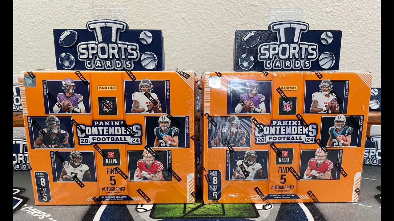 Live NFL card break! 2024 Contenders TK357 - YouTube