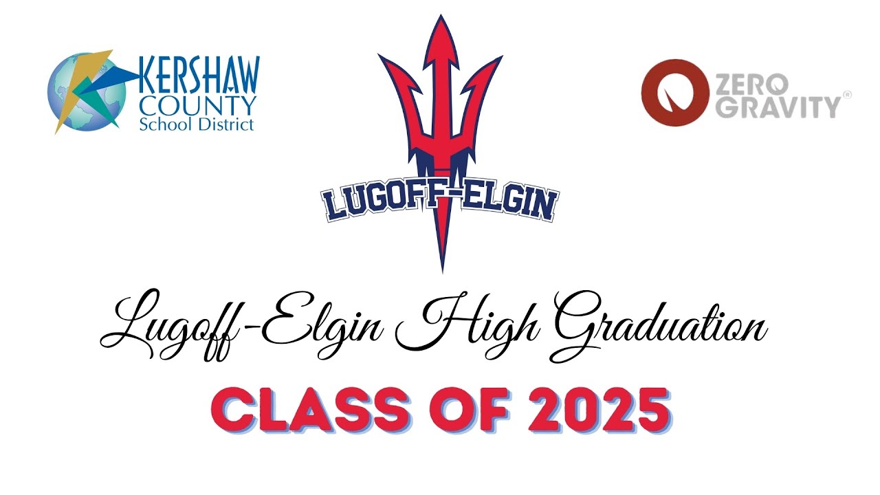 Class of 2025 Lugoff-Elgin High School Graduation Ceremony - YouTube