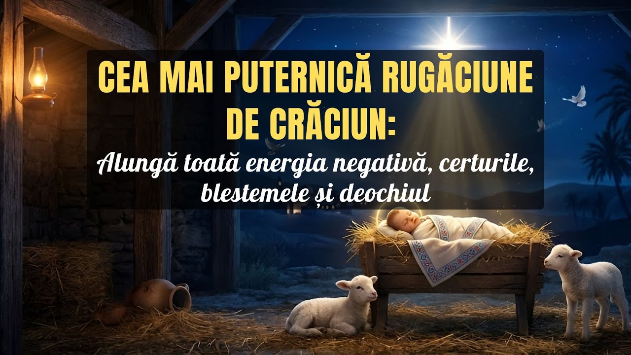 Cea mai puternică rugăciune de Crăciun: alungă energiile negative ...