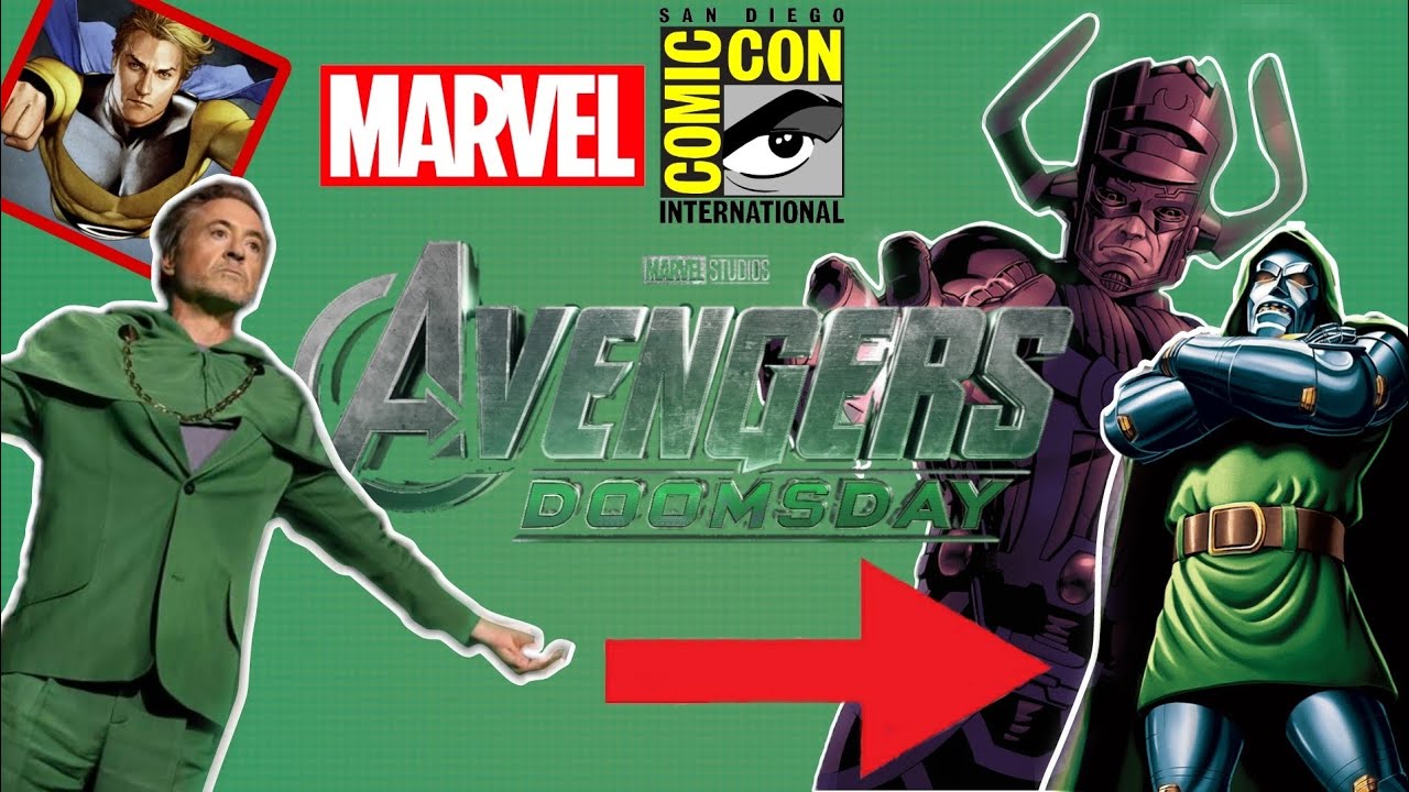 RDJ IS BACK AS DR DOOM!!! 🤯 | GALACTUS & SENTRY FIRST LOOKS | SDCC 2024 ...