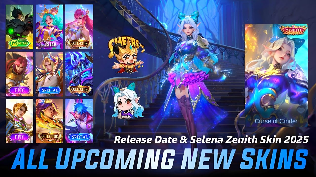 MOBILE LEGENDS ALL UPCOMING SKINS 2025 - MARCH STARLIGHT SKIN 2025 | ML ...