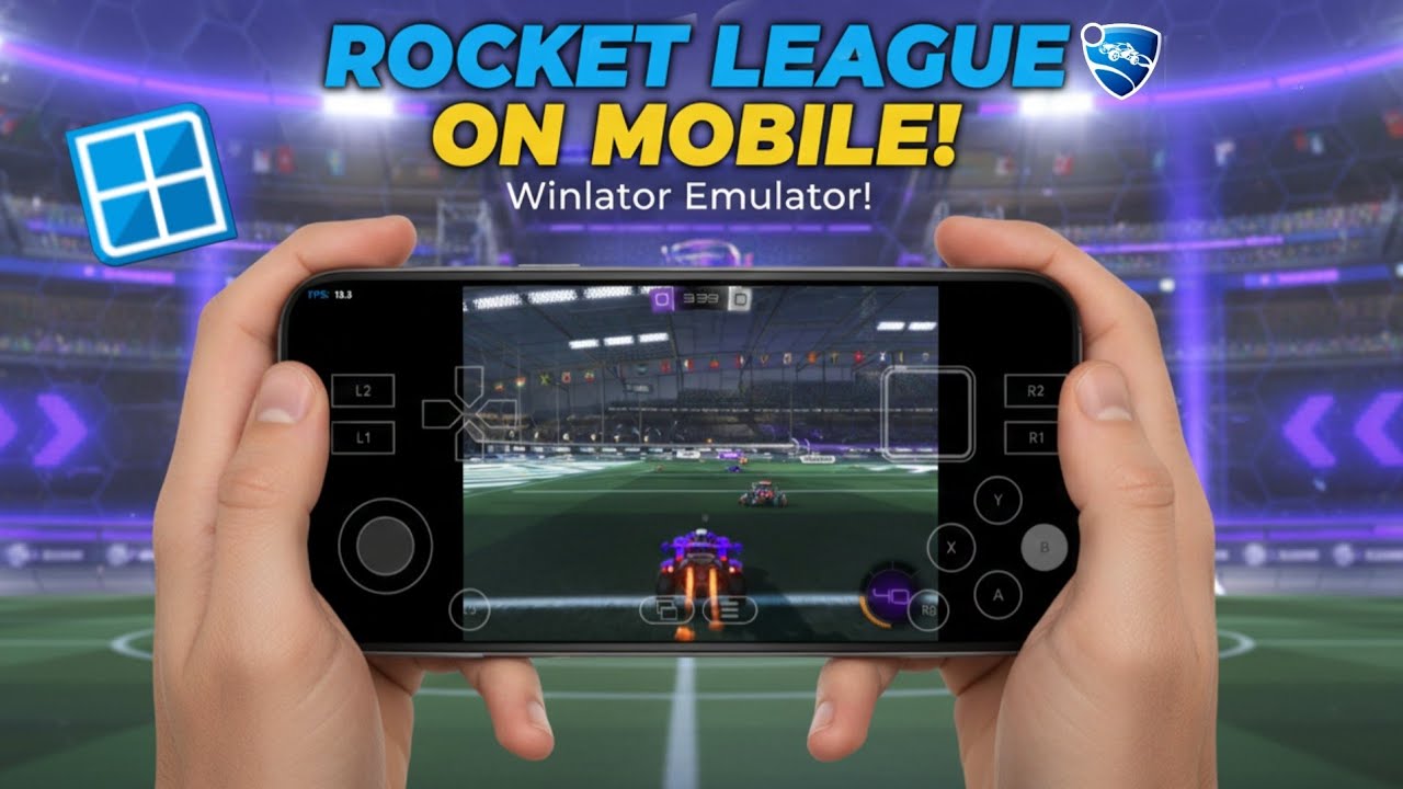 Rocket League on Adreno 613 🔥 | Winlator 10.1 Hotfix | Low End Test ...