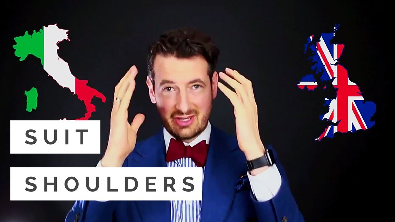 Spalla Camicia, Con Rollino, Italian 🇮🇹 vs. English 🇬🇧 Suit. Suit ...