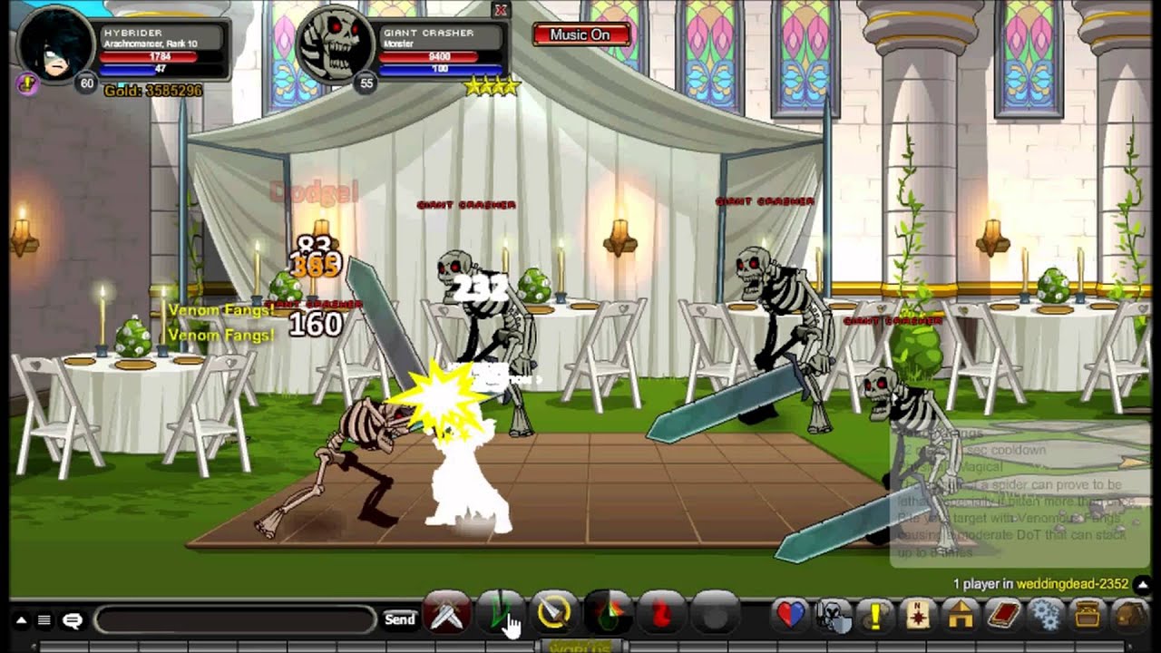 AQWorlds Arachnomancer Class Guide - YouTube