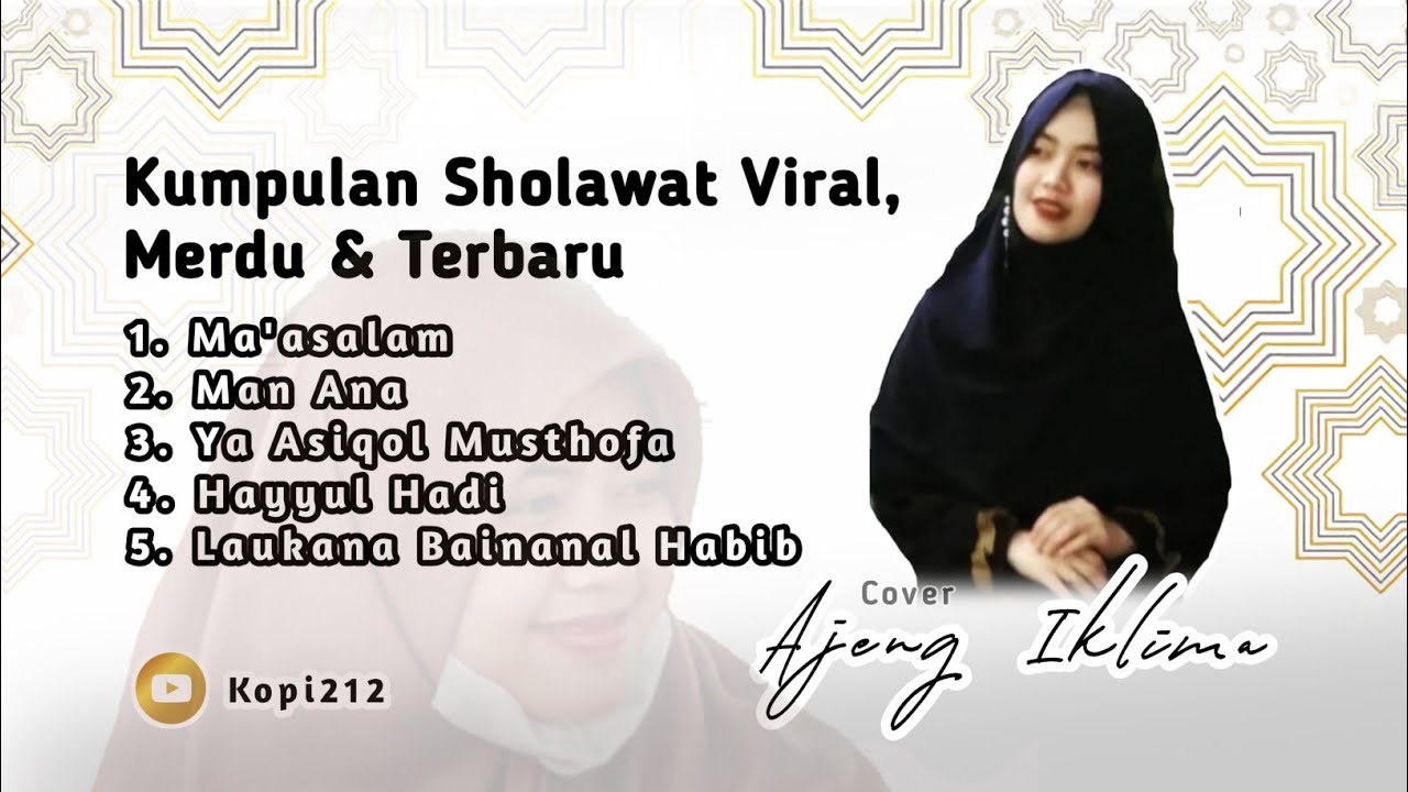 Kumpulan Sholawat Terbaru Merdu dan Viral l Cover By Ajeng Iklima - YouTube