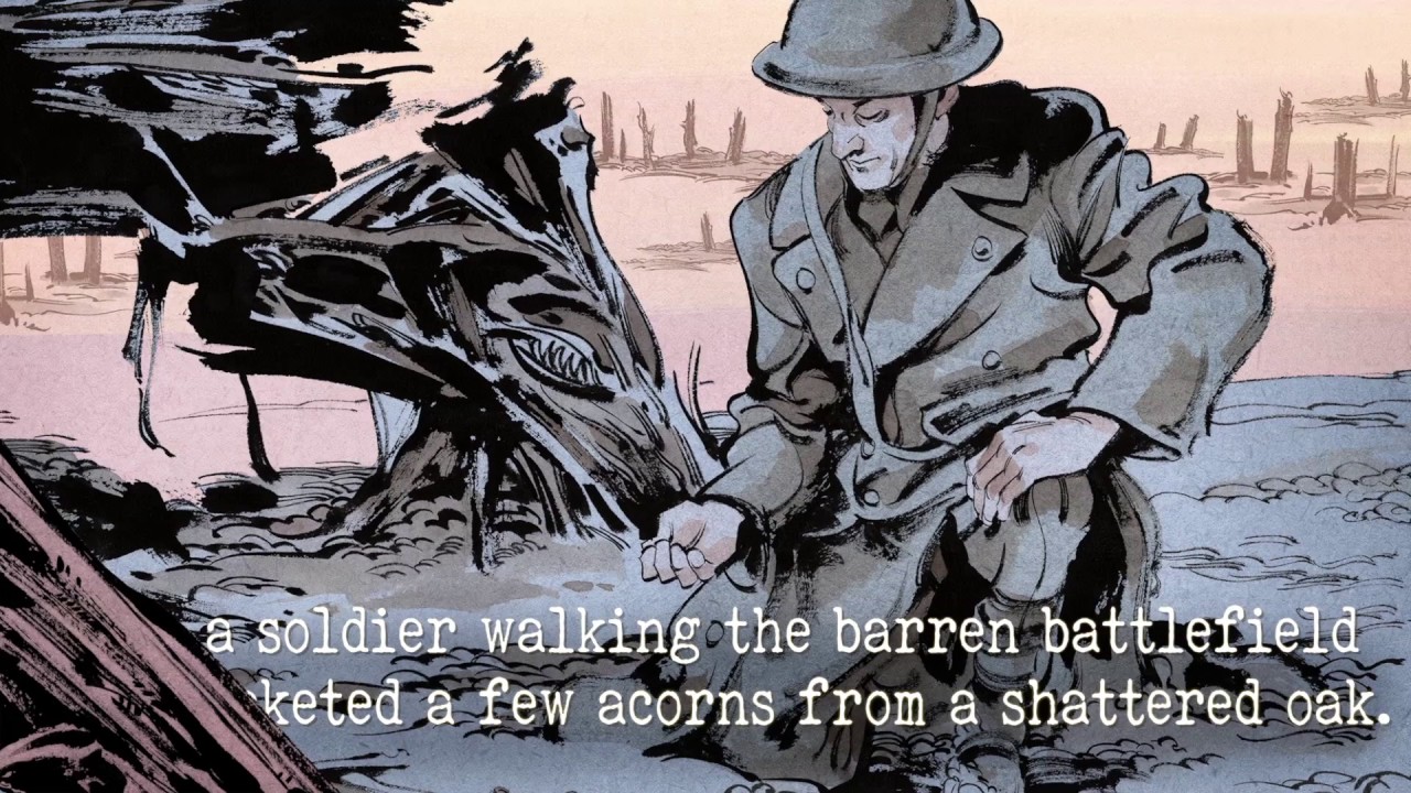 Vimy Ridge memorialized in Vimy oaks - YouTube