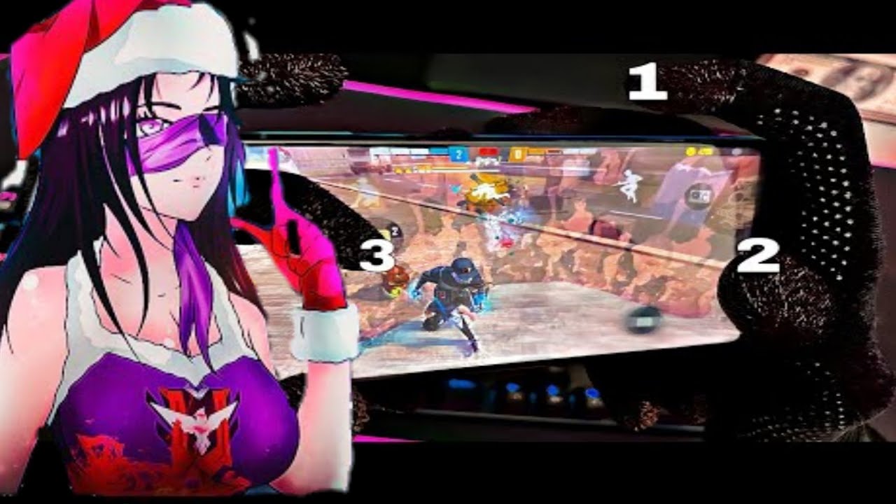 apelapato ff || ff handcam gameplay mobile || hud de tres dedos free ...