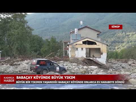 Büyük Bir Yıkımın Yaşandığı Babaçay Köyünde Onlarca Ev Harabeye Döndü