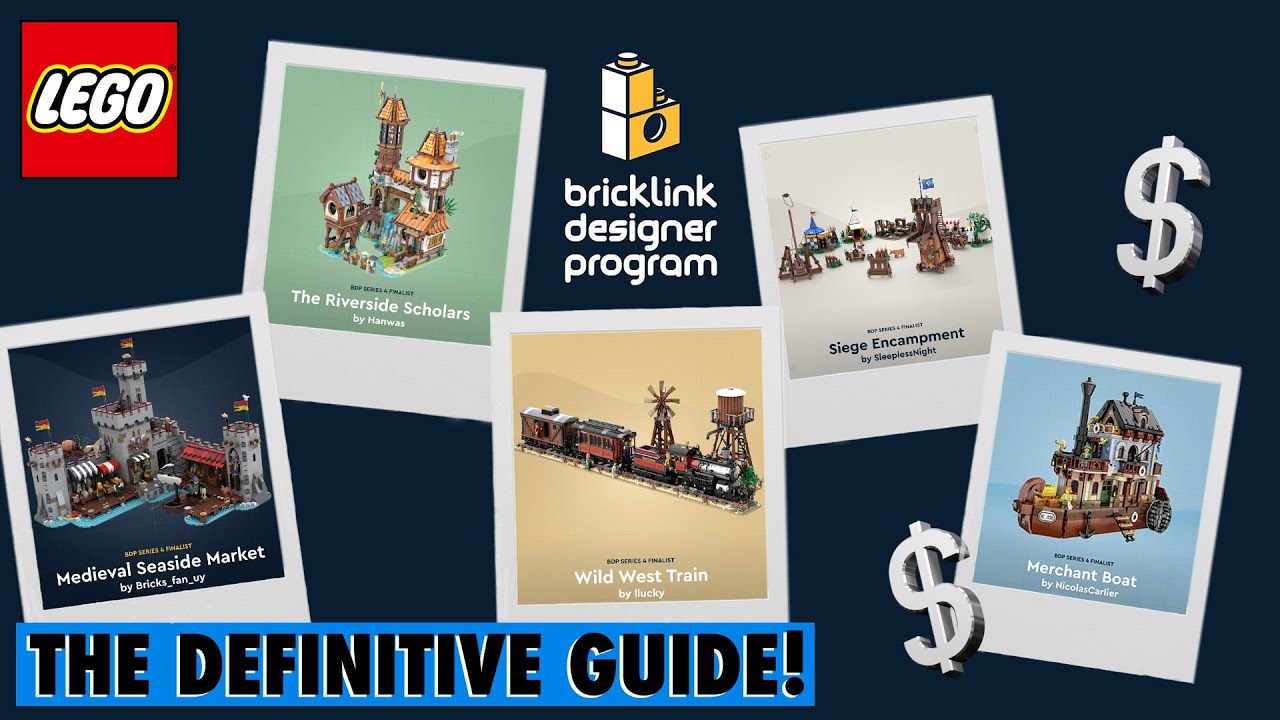 Bricklink Designer Program Series 4 | EVERYTHING You Need To Know ...
