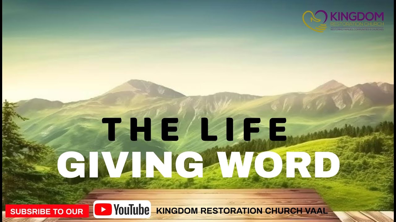 The Life Giving Word - YouTube