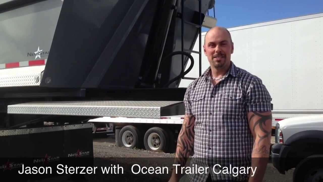 Neustar End Dump Trailer - YouTube