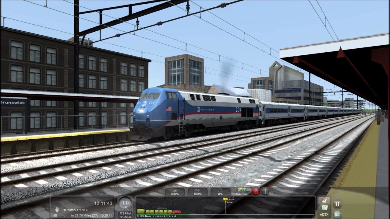 Train Simulator 2016 HD: Metro-North GE P32AC-DM 7FDL-12 Prime Mover ...
