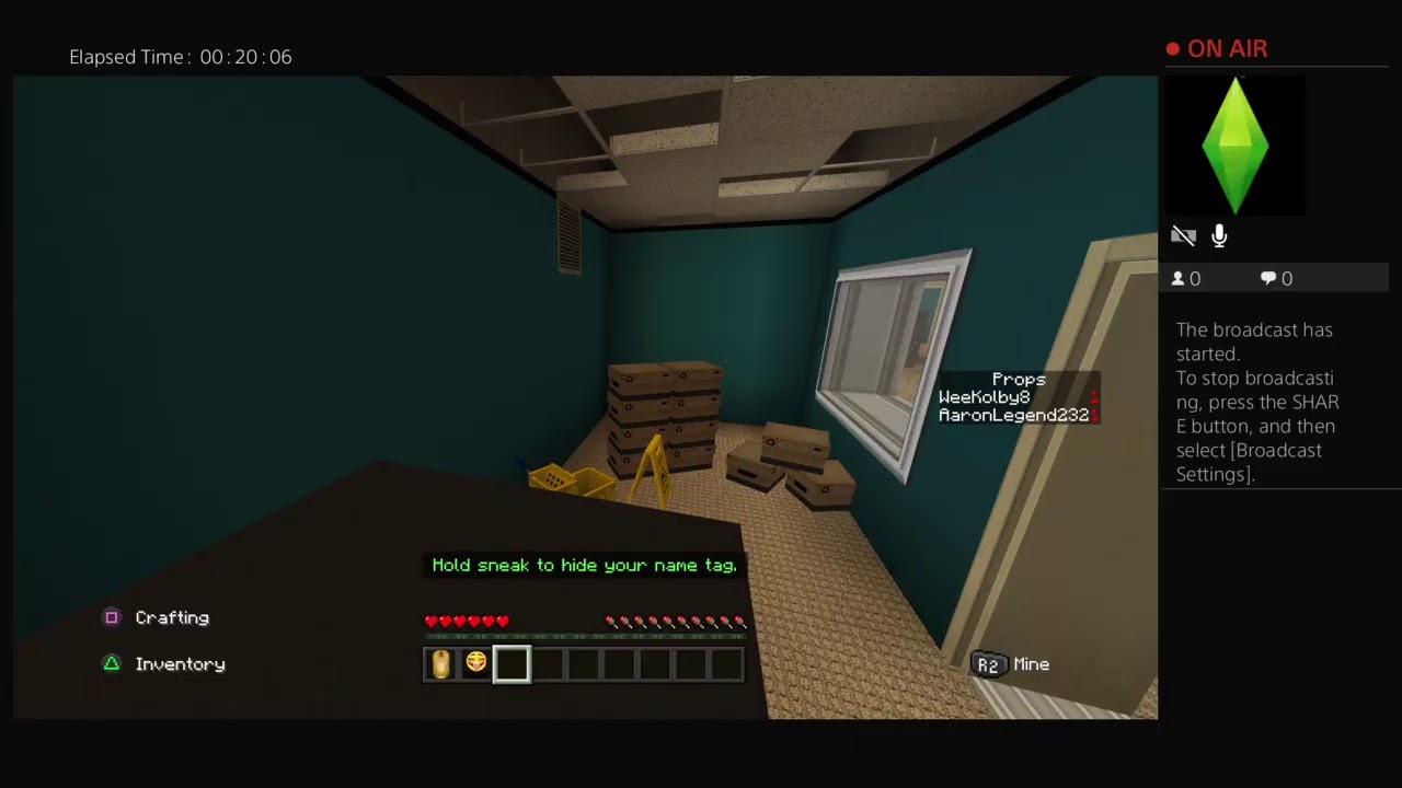 Mincraft prophunt w/ david_playz Aaron - YouTube