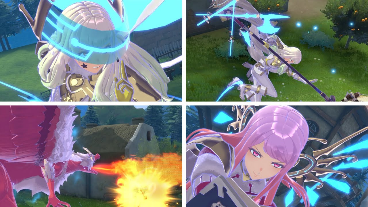 Fire Emblem Engage - All Engage Form Critical Hit Animations - YouTube