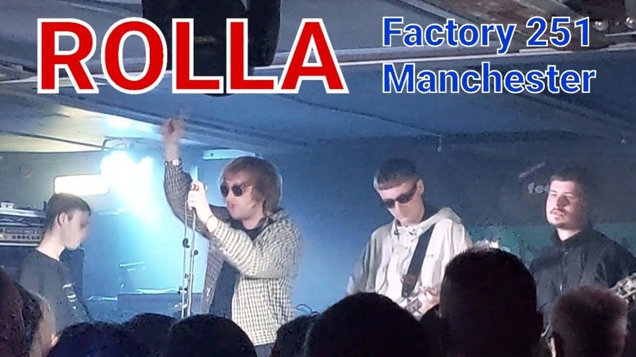 ROLLA band - No Violence - live at Factory 251, Manchester - Shaun ...