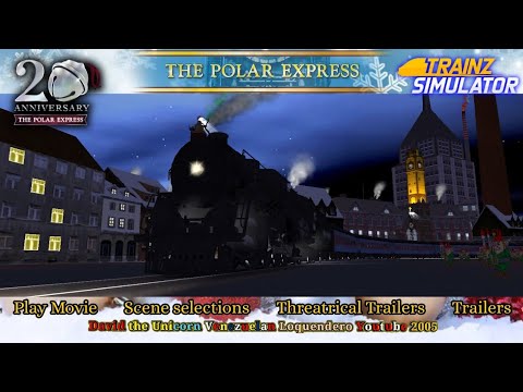 The Polar Express DVD Menu Trainz 2009 Remake Remastered - YouTube
