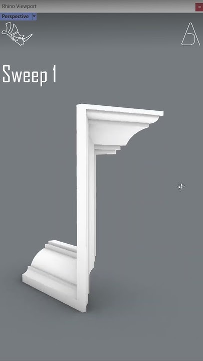 Sweep 1 - Rhino Tutorial - YouTube