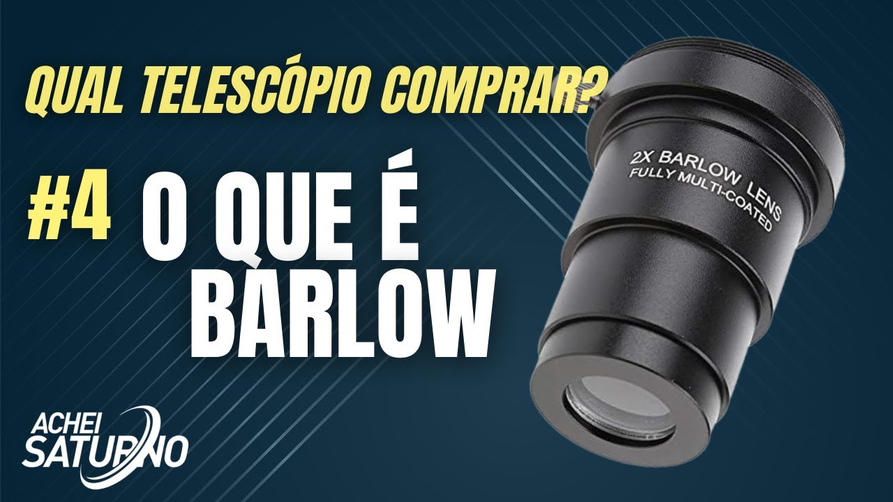 O QUE É UMA BARLOW E QUANDO USAR - YouTube