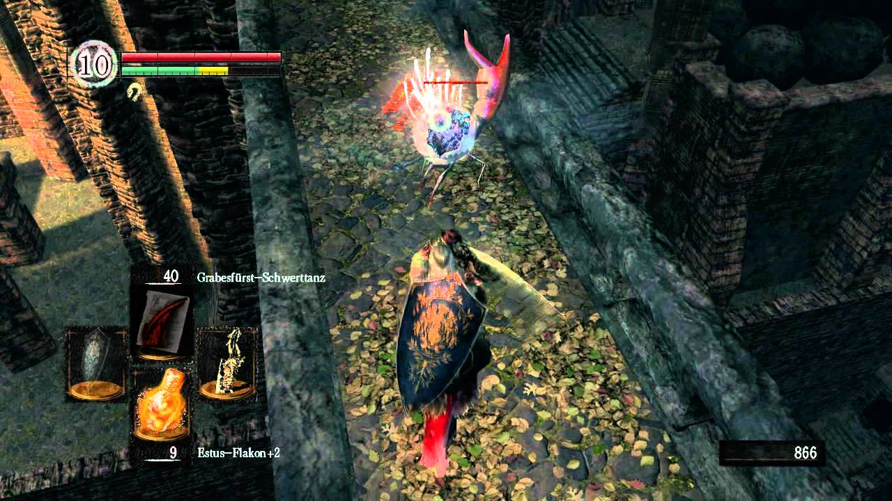 Dark Souls - Evil Vagrant Sen's Fortress - YouTube