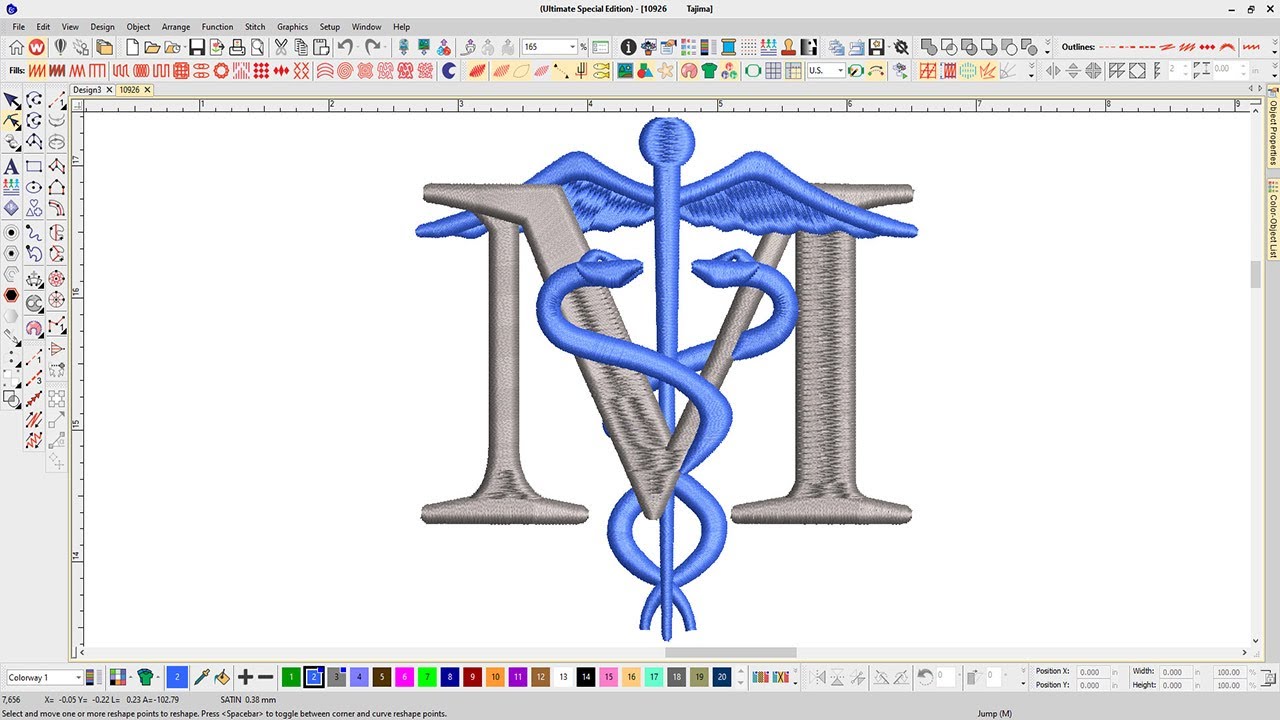 Best Medical Numerology Embroidery logo. - YouTube
