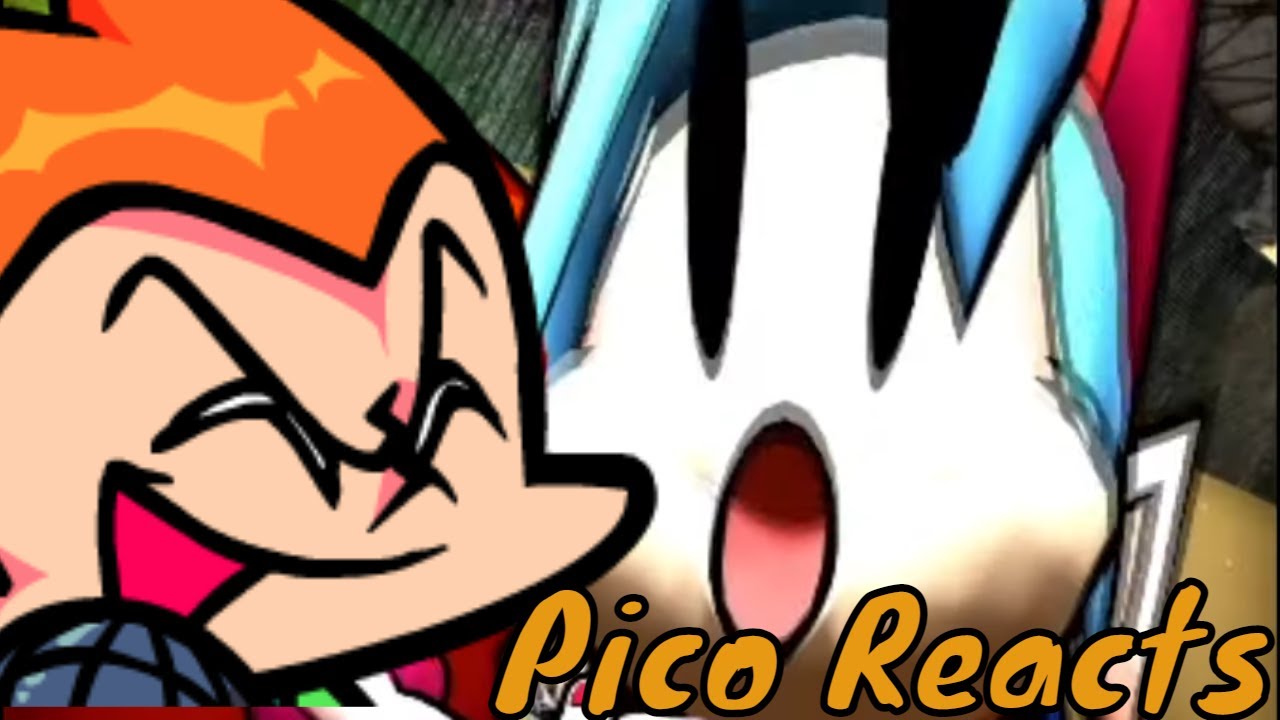 Pico Reacts to Friday Night Funkin' cartoon Animation, but its ...