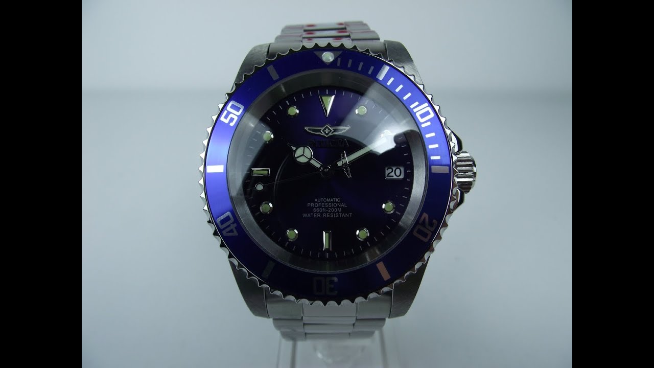 Invicta Pro Diver 9094OB Modified With Raffles Time Submariner Style ...