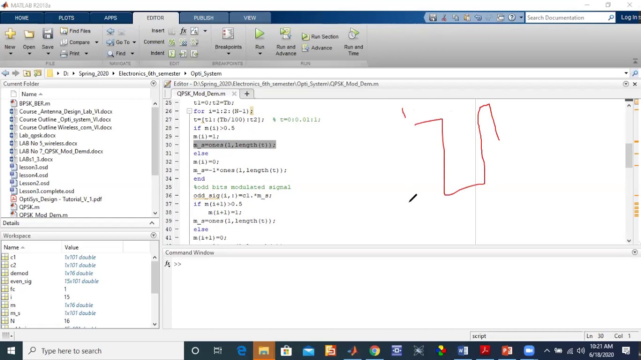 Modulation and Demodulation of QPSK in MATLAB - YouTube