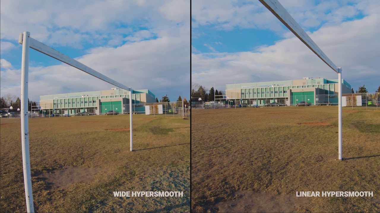 GoPro Hero 7 Hypersmooth Zoom comparison - YouTube