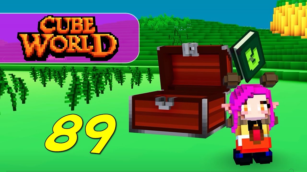 Cube World - Let's Play Ep 89 - RARE CRAFTING - YouTube