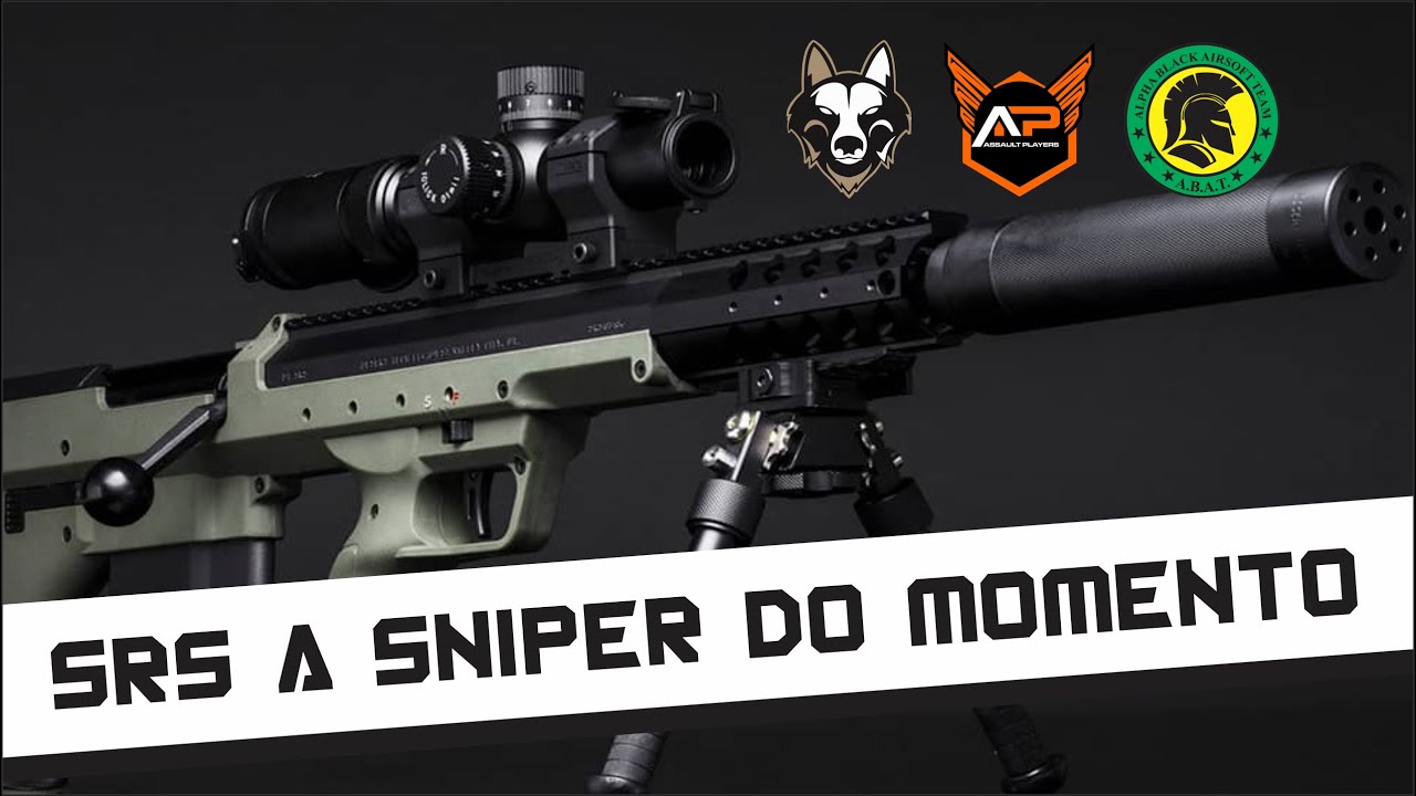 PRIMEIRO JOGO COM A SRS A SNIPER DO MOMENTO - YouTube