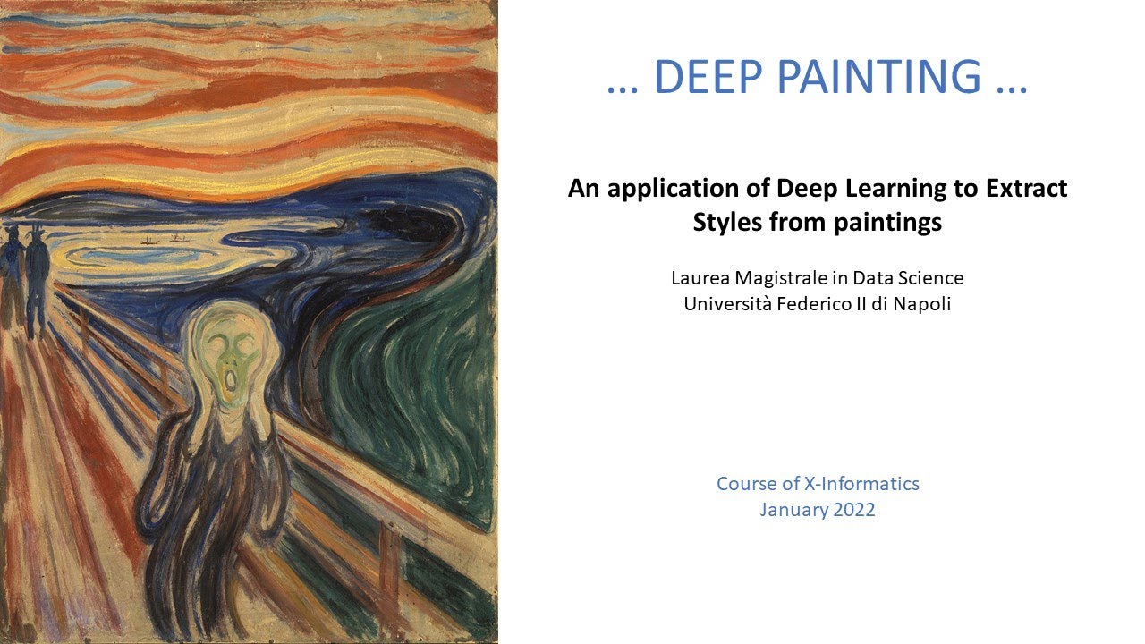 Deep Learning and painting styles - YouTube