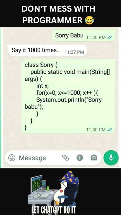 Don T Mess With Programmers 😂🔥 Codewithyash Coding Javascript Frontend Backend Youtube