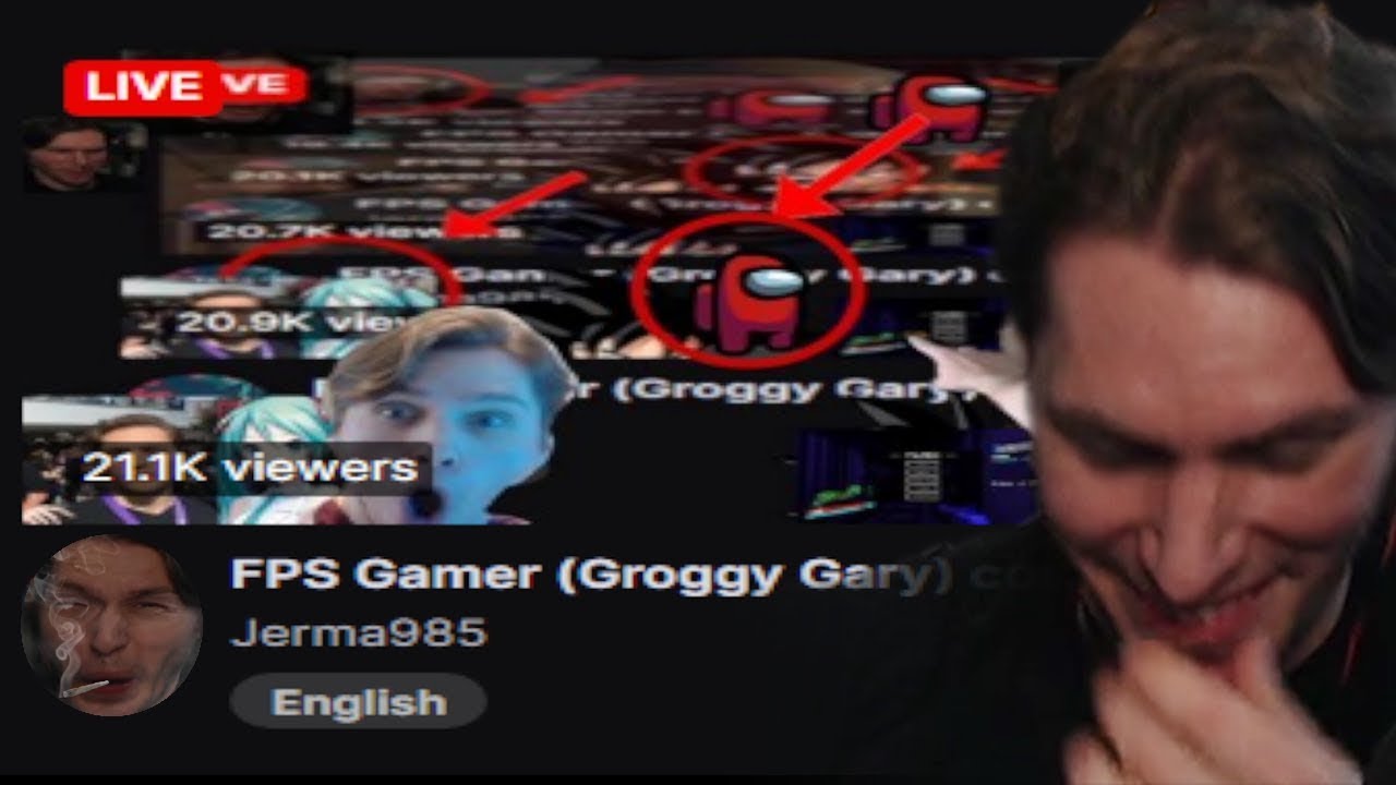 [Jerma] Groggy Gary (Best Joke 2022 Candidate) - YouTube