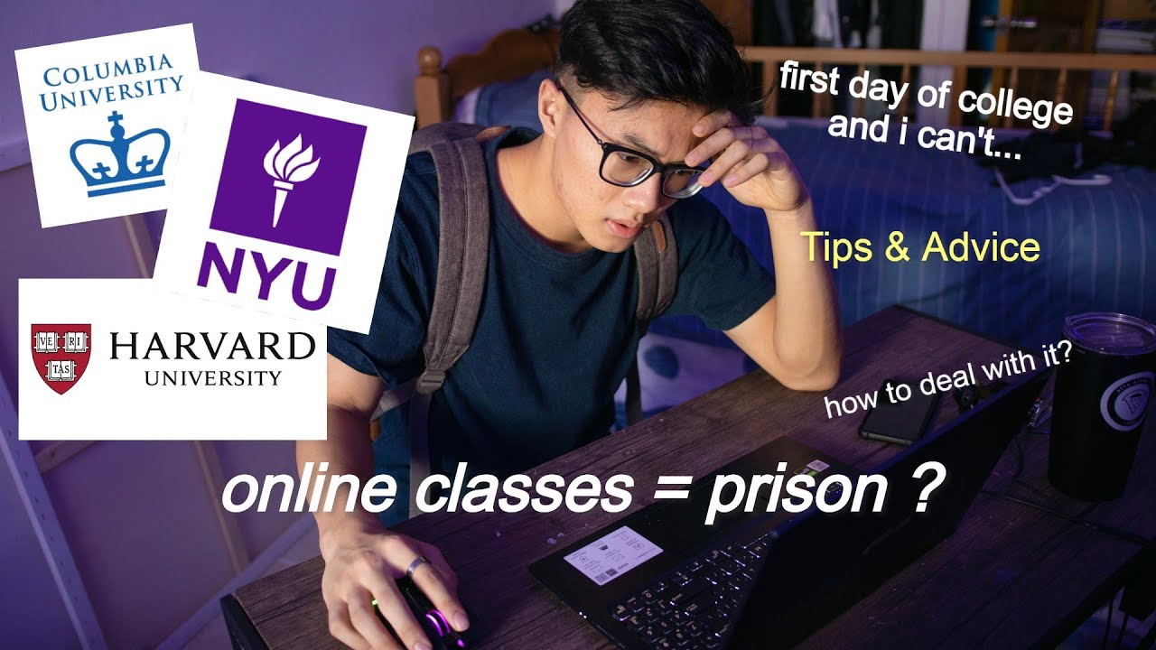Are Online Classes REALLY THAT BAD? (My First Week of College, Tips ...