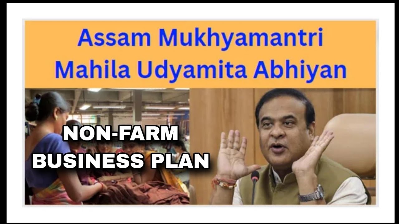 Mukhyamantri Mahila Udyamita Abhiyan//Non Farm Business Plan ...