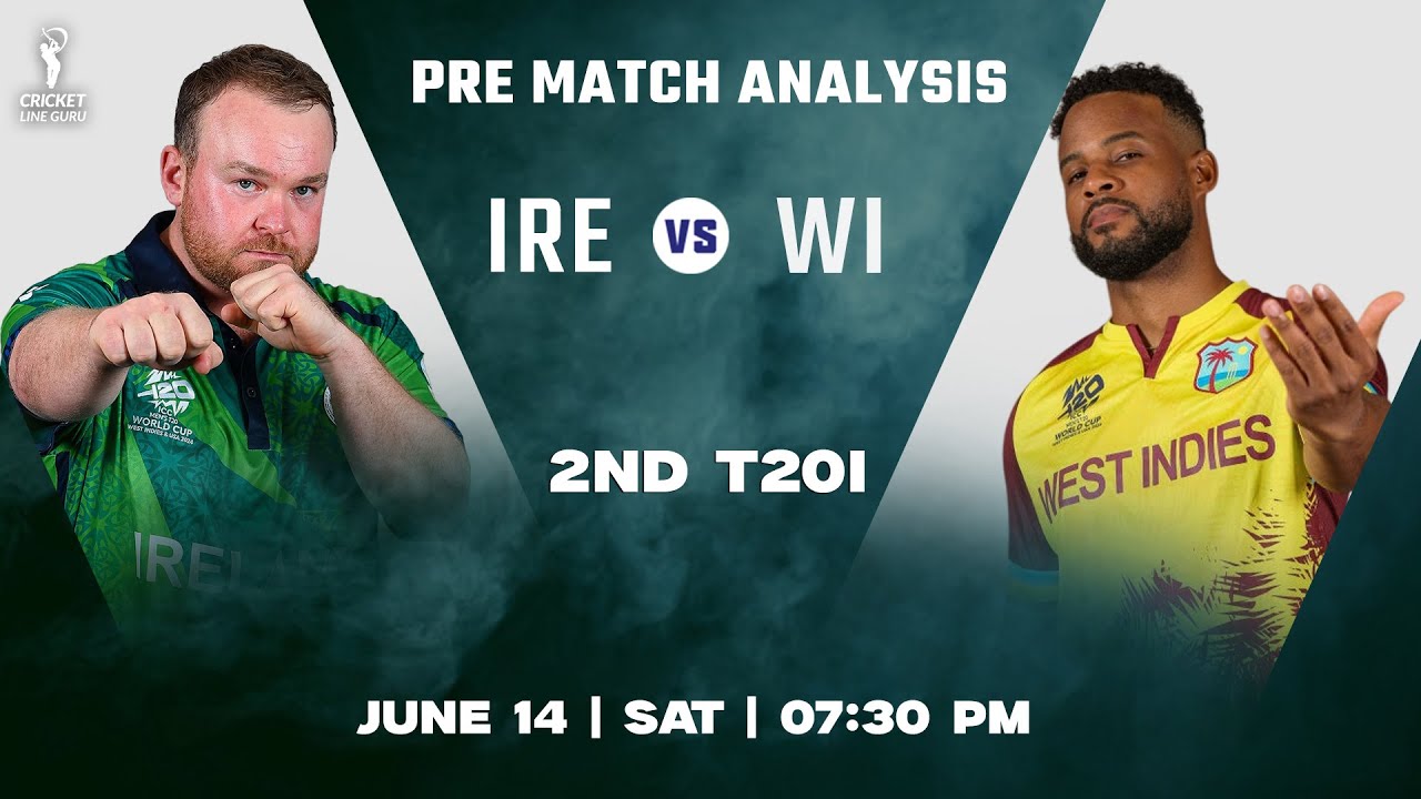 IRE vs WI 2nd T20I Match PREDICTION | IRE vs WI 2nd T20I Dream11 Team ...