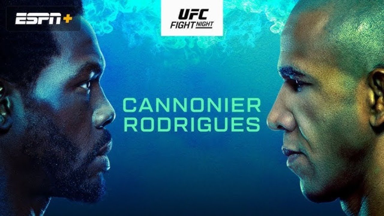 UFC VEGAS 102 LIVE CANNONIER VS RODRIGUES LIVESTREAM & FULL FIGHT NIGHT ...
