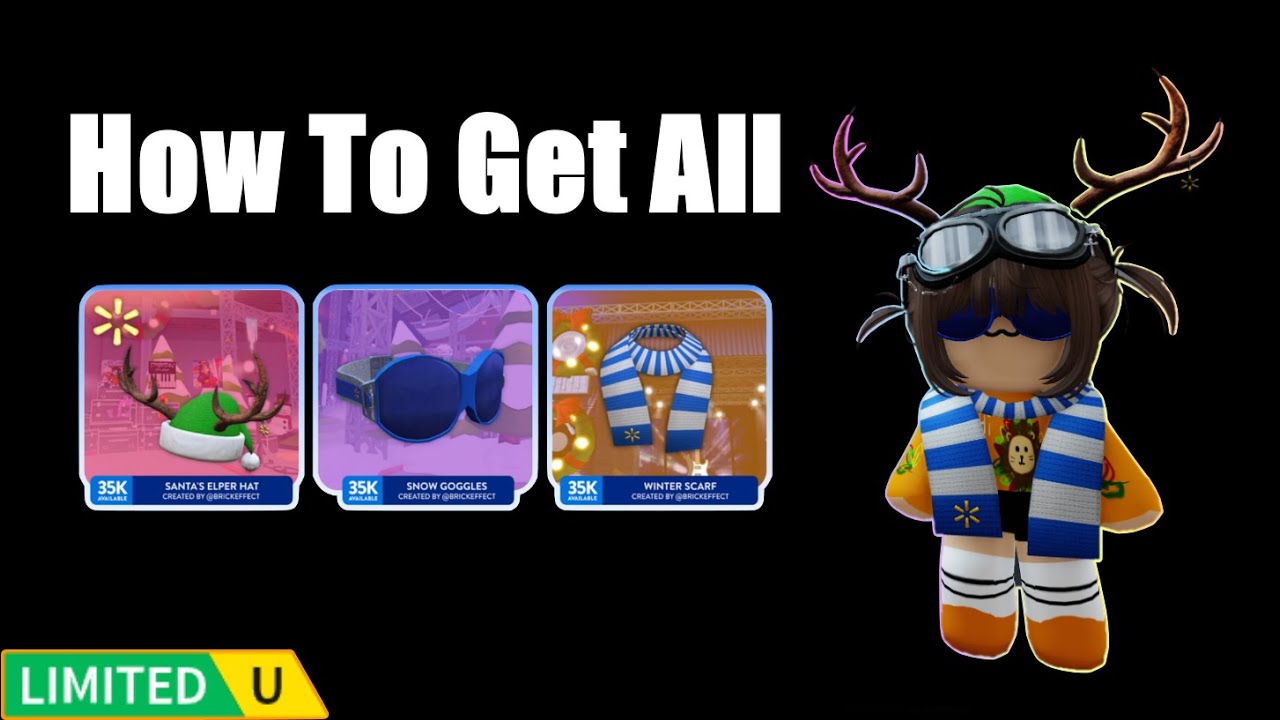 Free Limited UGC - Get All 3 Random Walmart UGC Items! (sold out 🚫 ...