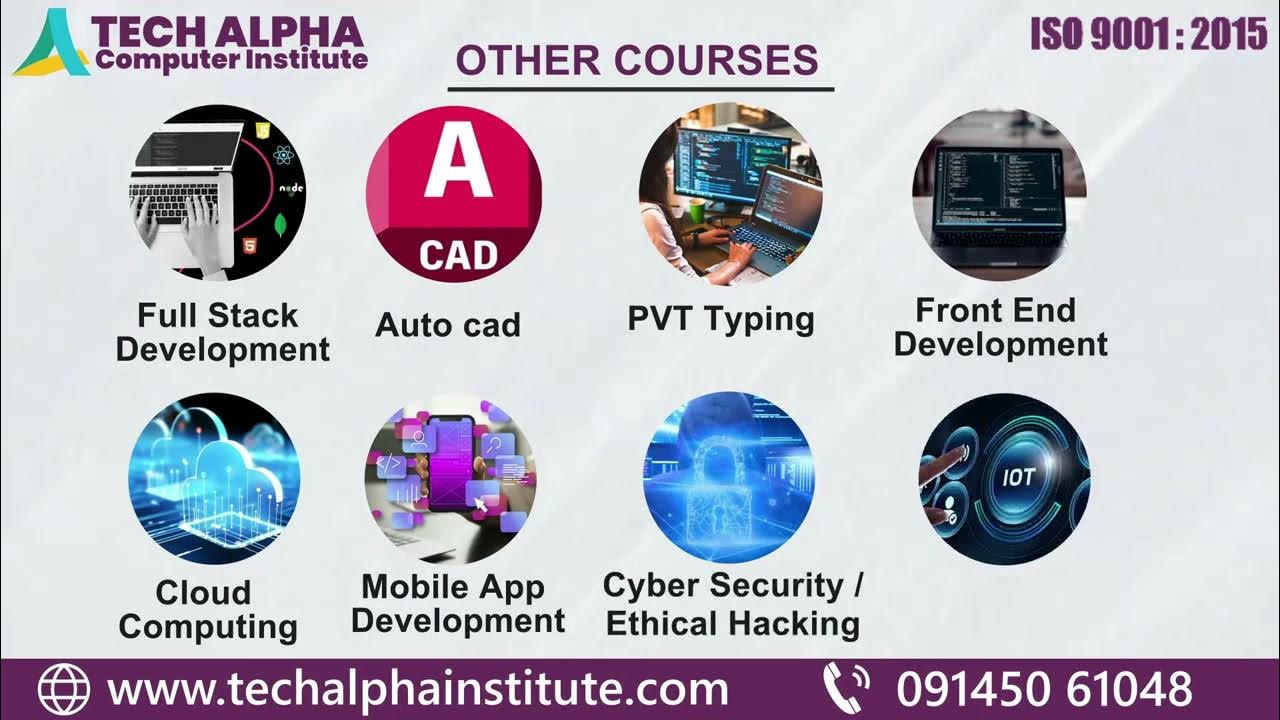 Tech Alpha Computer Institute Kondhwa Intro - YouTube