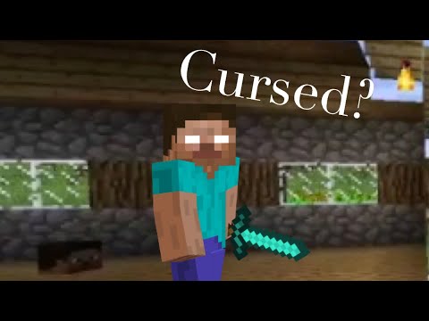 I Found A *CURSED* Herobrine Village In Minecraft! - YouTube