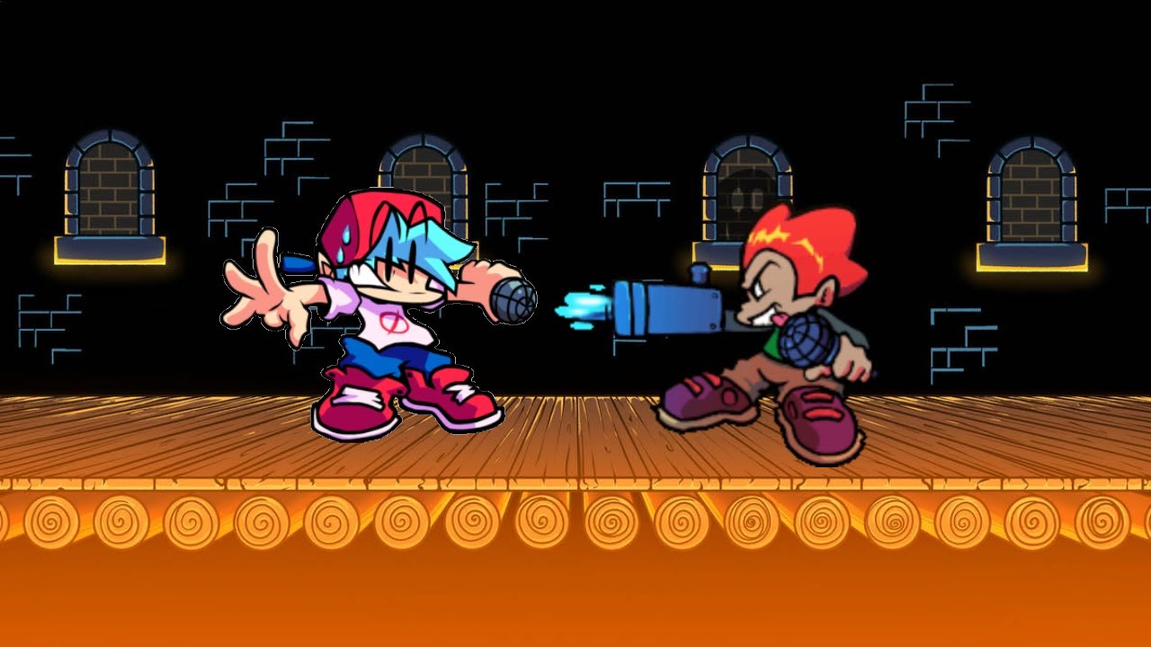 FNF Oh God No but BF and Pico sings it (AI Cover and guns effects ...