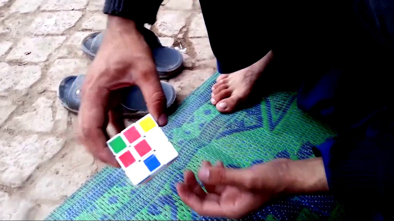 Janan afridi rubiks-cube solvf - YouTube