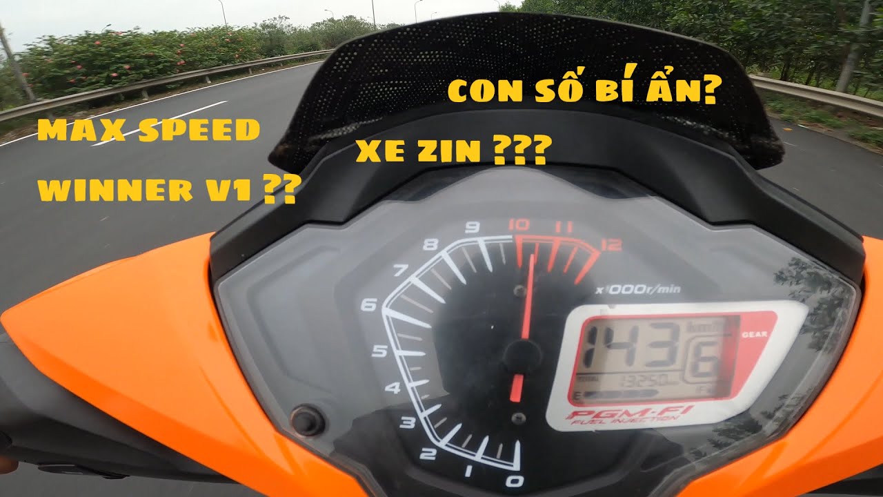 winner v1 zin max speed lên được bao nhiêu km\h? Video full hd 4k - YouTube