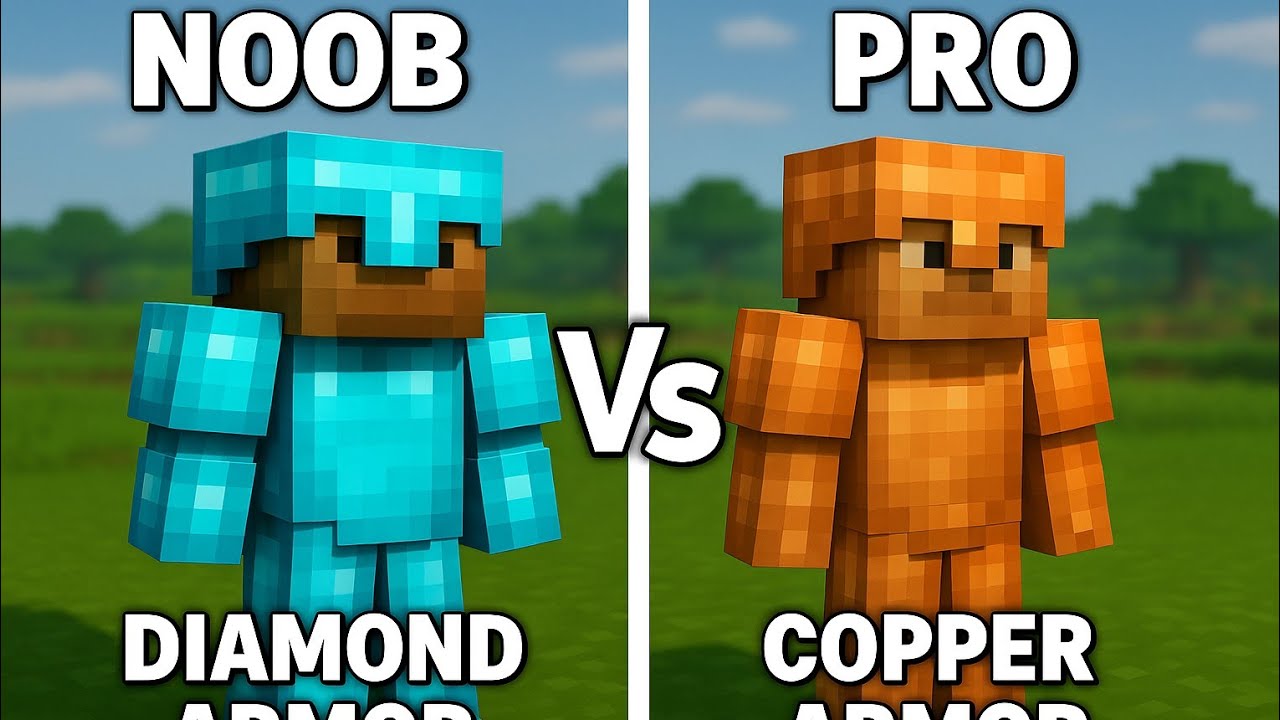 Minecraft mai a gaya Coper Aarmer 😱 - YouTube